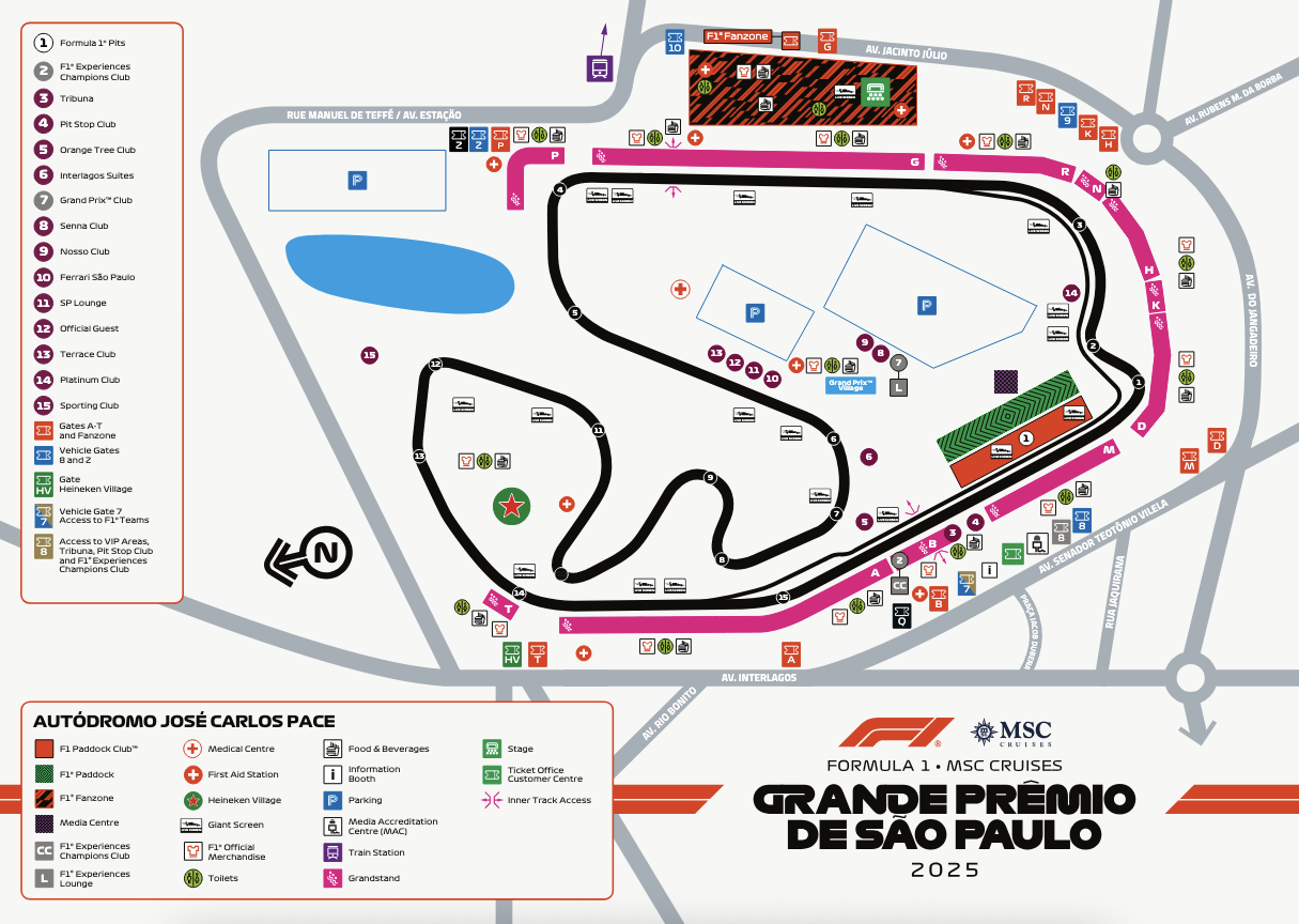 Trackside at Interlagos - 2025 Brazilian Grand Prix - SandJack TV