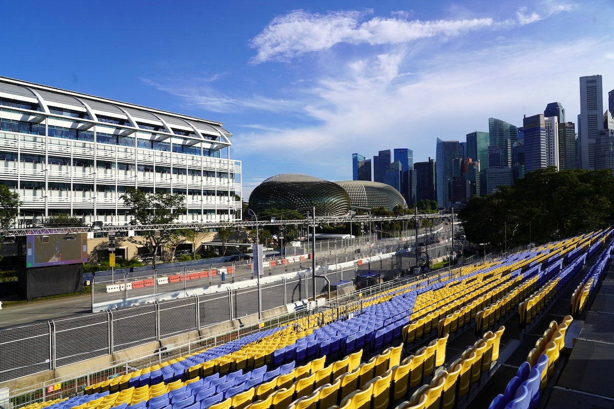 Singapore Grand Prix: Stamford Grandstand Review - GPDestinations.com